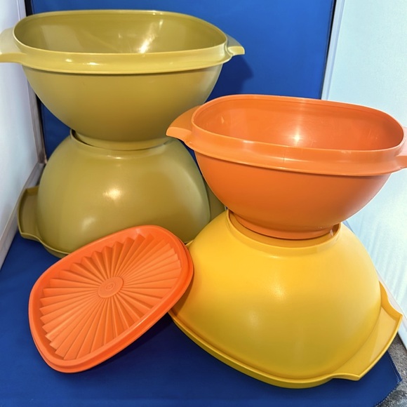 Tupperware | Kitchen | Vintage Tupperware Harvest Set In Classic 7s ...